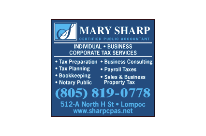 Mary Sharp CPA - Lompoc, CA | SantaBarbaraYP