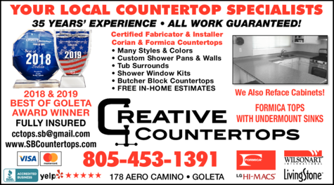 Creative Countertops - Goleta, CA | SantaBarbaraYP